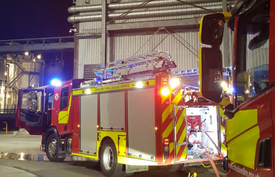 Early Fire Detection: Forklift Fire at Unilever Warrington Causes ...