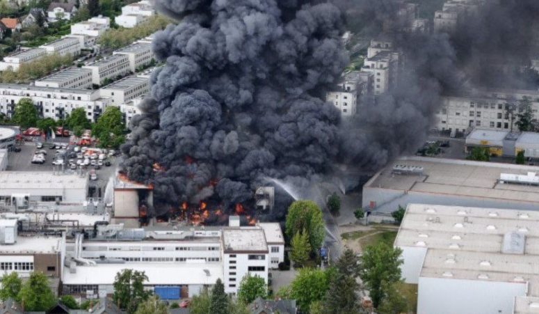 Planck Vision Systems: Major Explosion at Diehl Defense Facility ...