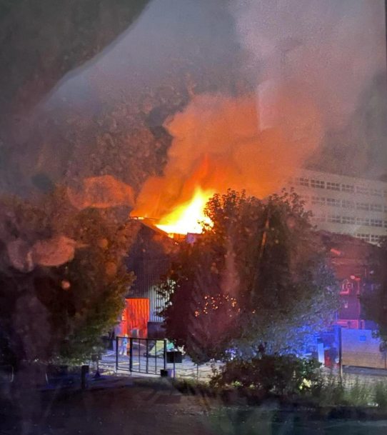 Planck Vision Systems: Fire Breaks Out in Birkenhead Warehouse ...