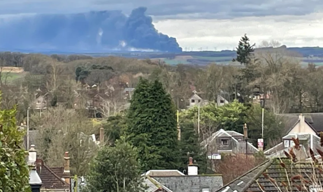 Planck Vision Systems:Significant Blaze at Livingston Industrial Estate ...