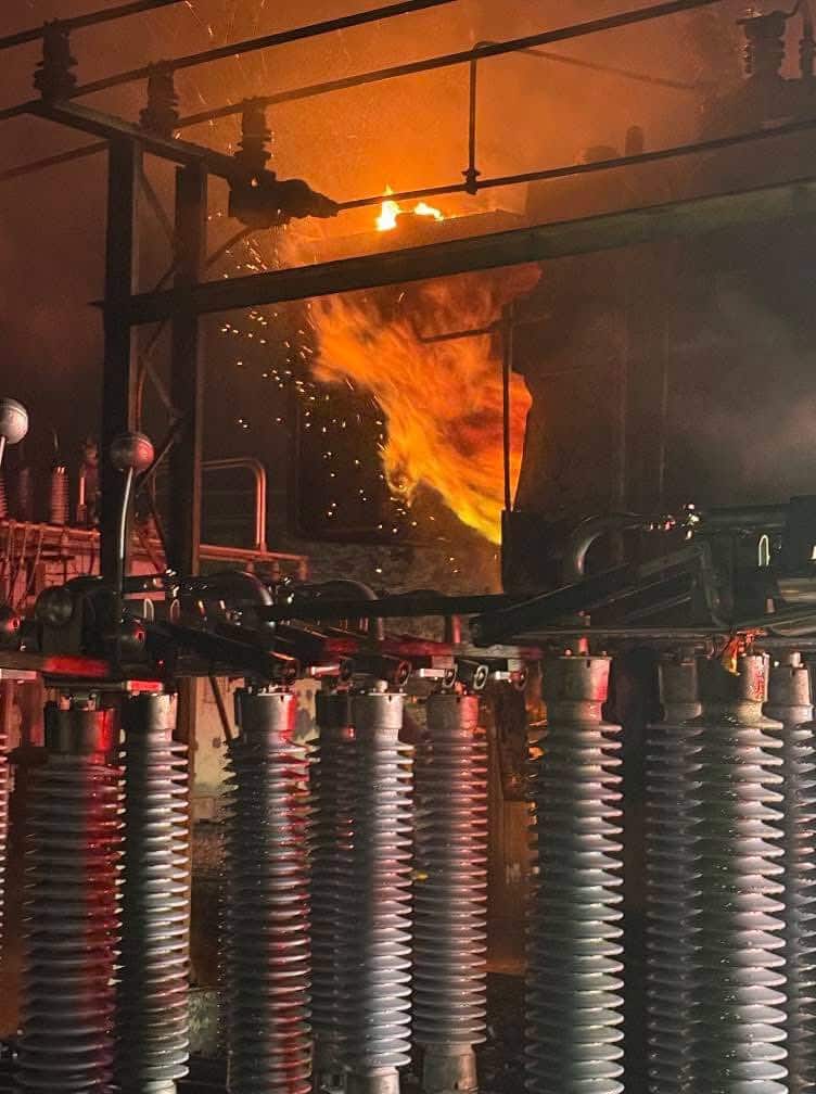 Hazmat Teams Respond to Transformer Fire at Power Substation - Franklin ...